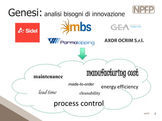 Introduzione al progetto NPFP | PDF | Mechanical and Industrial ...