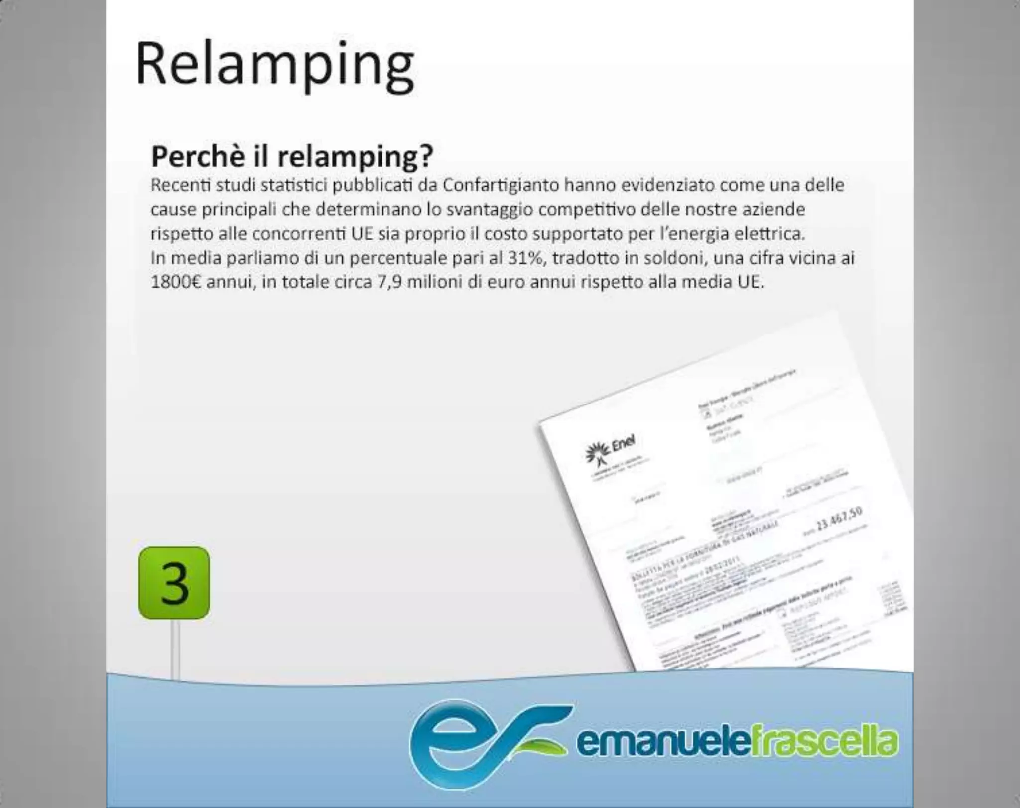 Introduzione al Relamping | PPTX