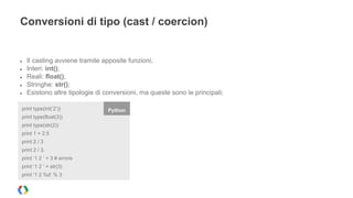 Introduzione a Python | PDF