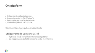 Introduzione a Python | PDF