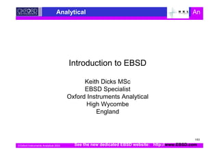 Introduction to EBSD | PDF