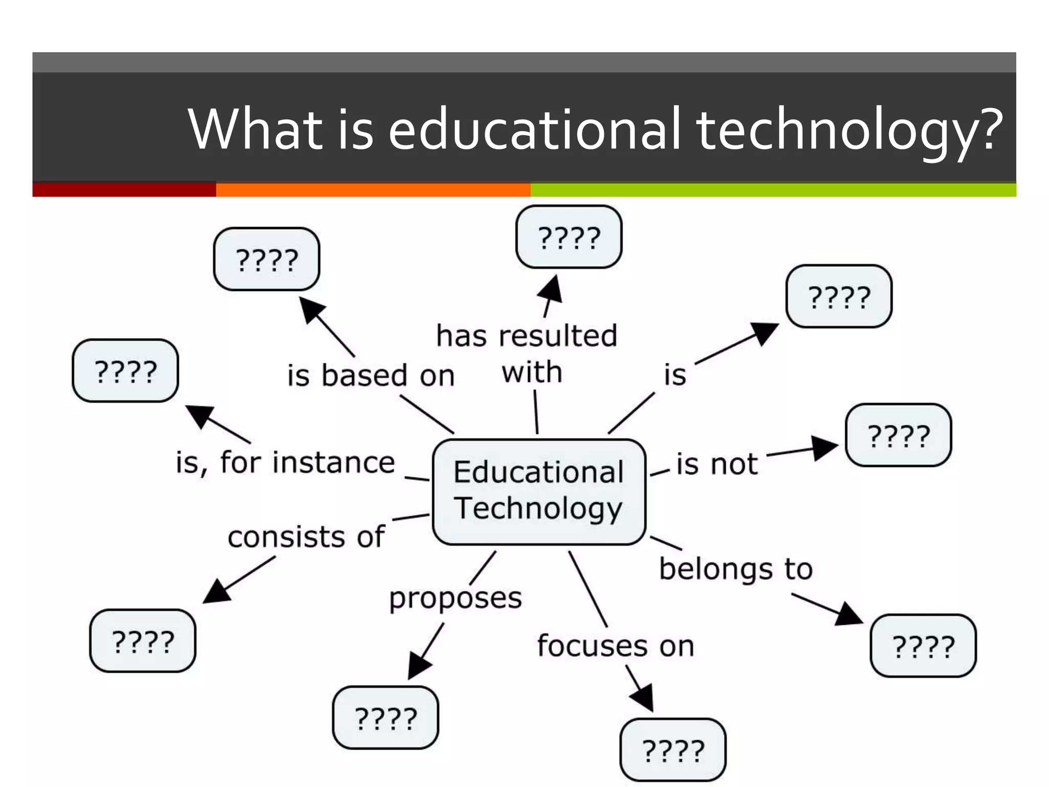 Introduction to educational technology | PPTX