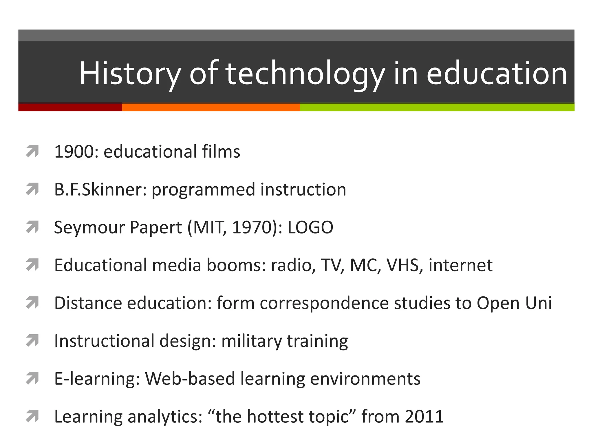 Introduction to educational technology | PPTX