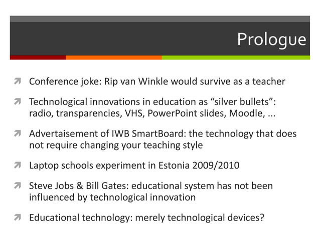 Introduction to educational technology | PPTX