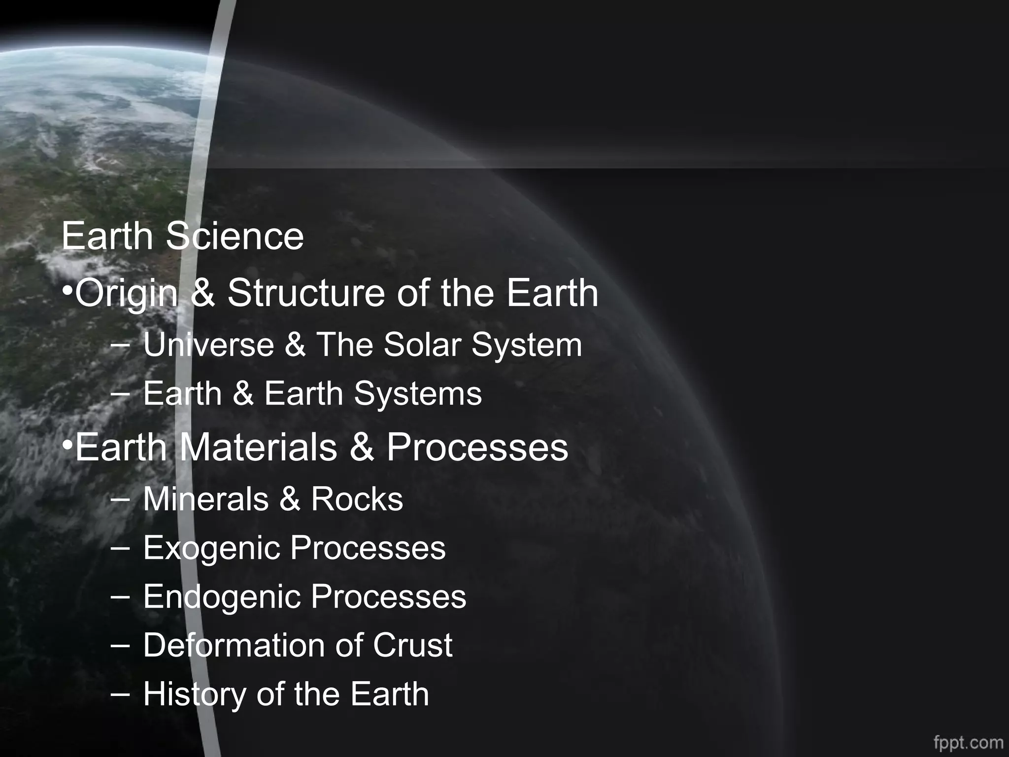 Origin of the Universe and the Solar System | PPT