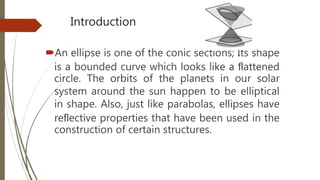 ellipse (An Introduction) | PPTX | Physics | Science