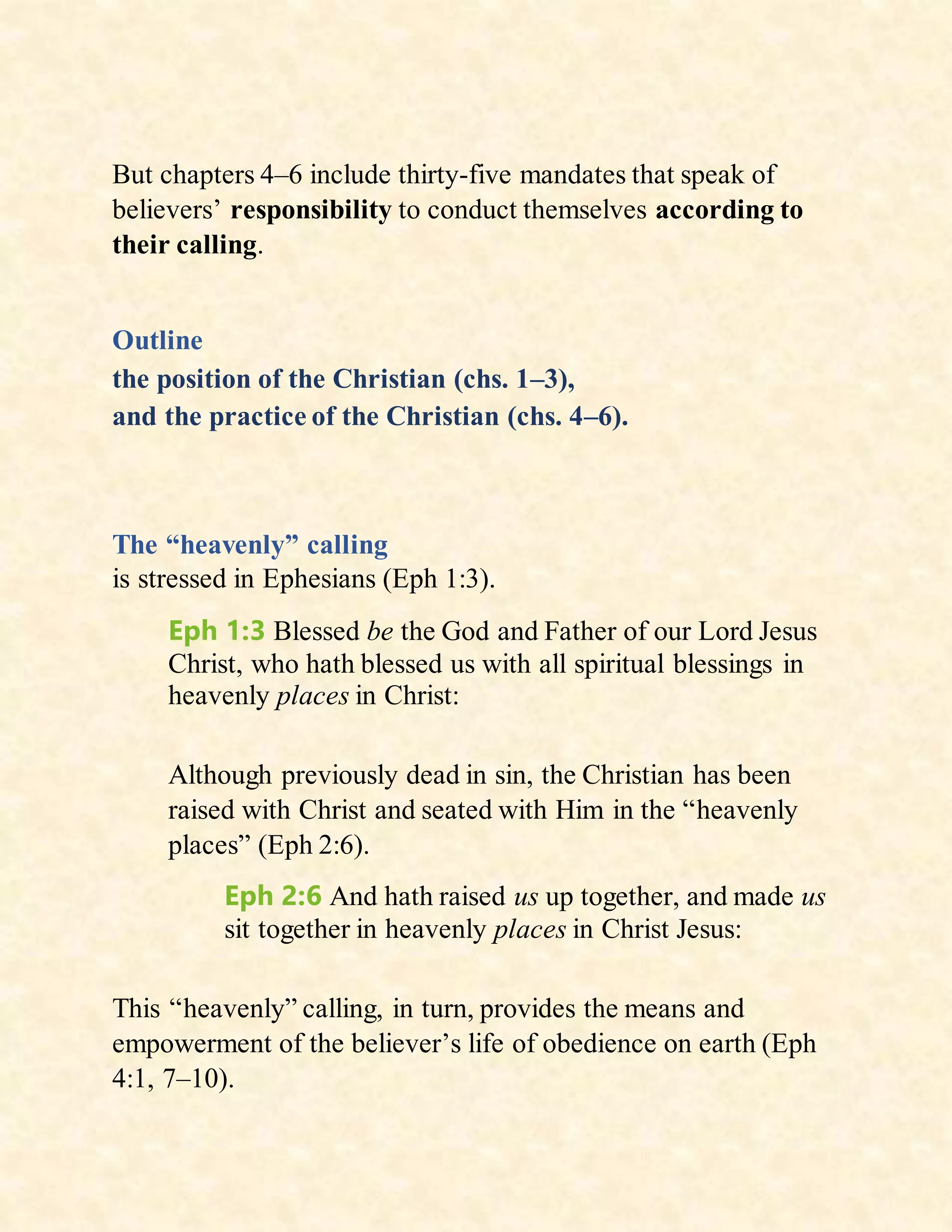 Intro Ephesians | PDF