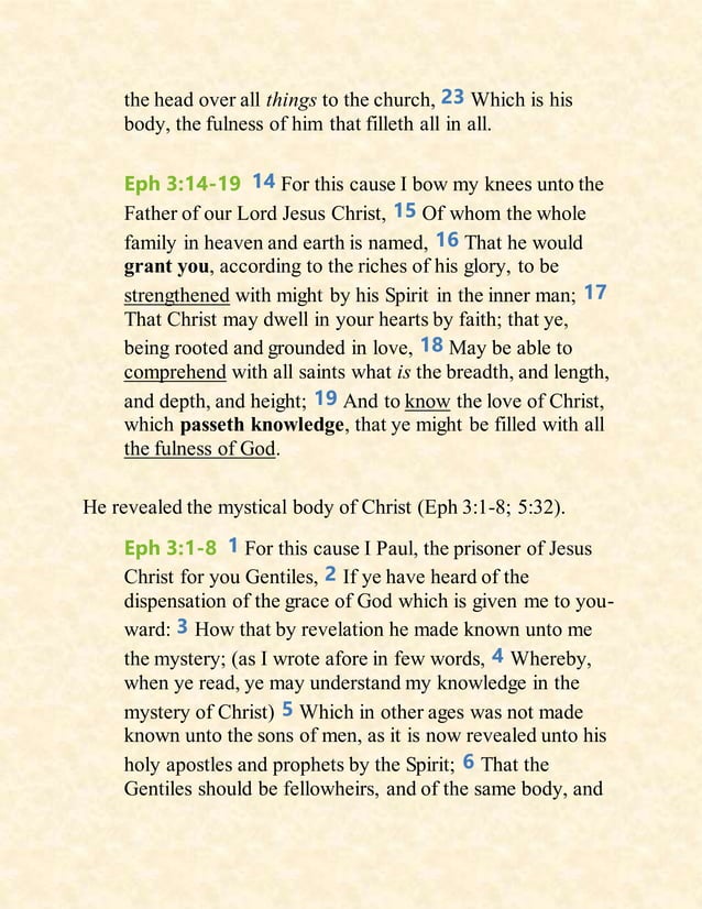 Intro Ephesians | PDF