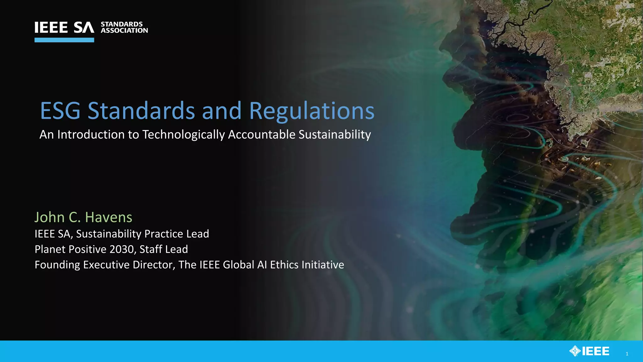 Intro to ESG Standards and Regulations: An Introduction to Technologically Accountable ...