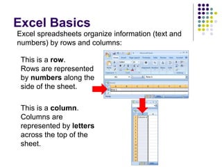 Introduction of Excel and describe the excel | PPT