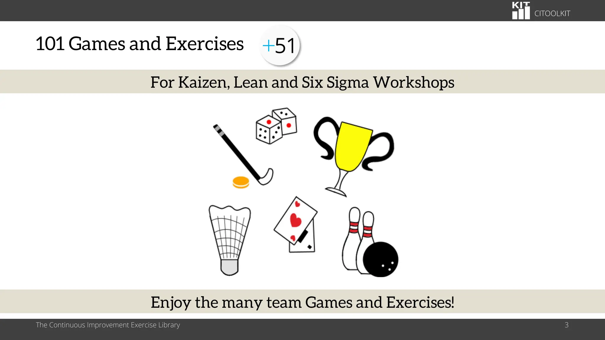 The Continuous Improvement Exercise Library | PDF