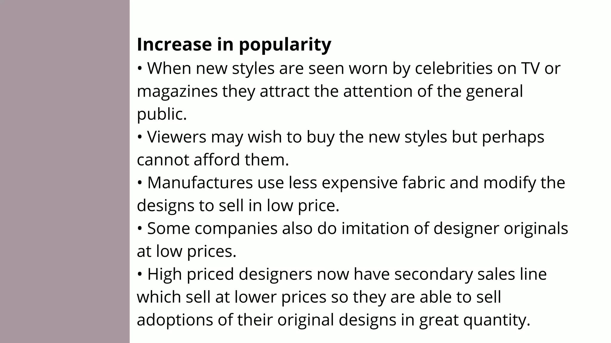 INTRODUCTION TO FASHION | PPTX