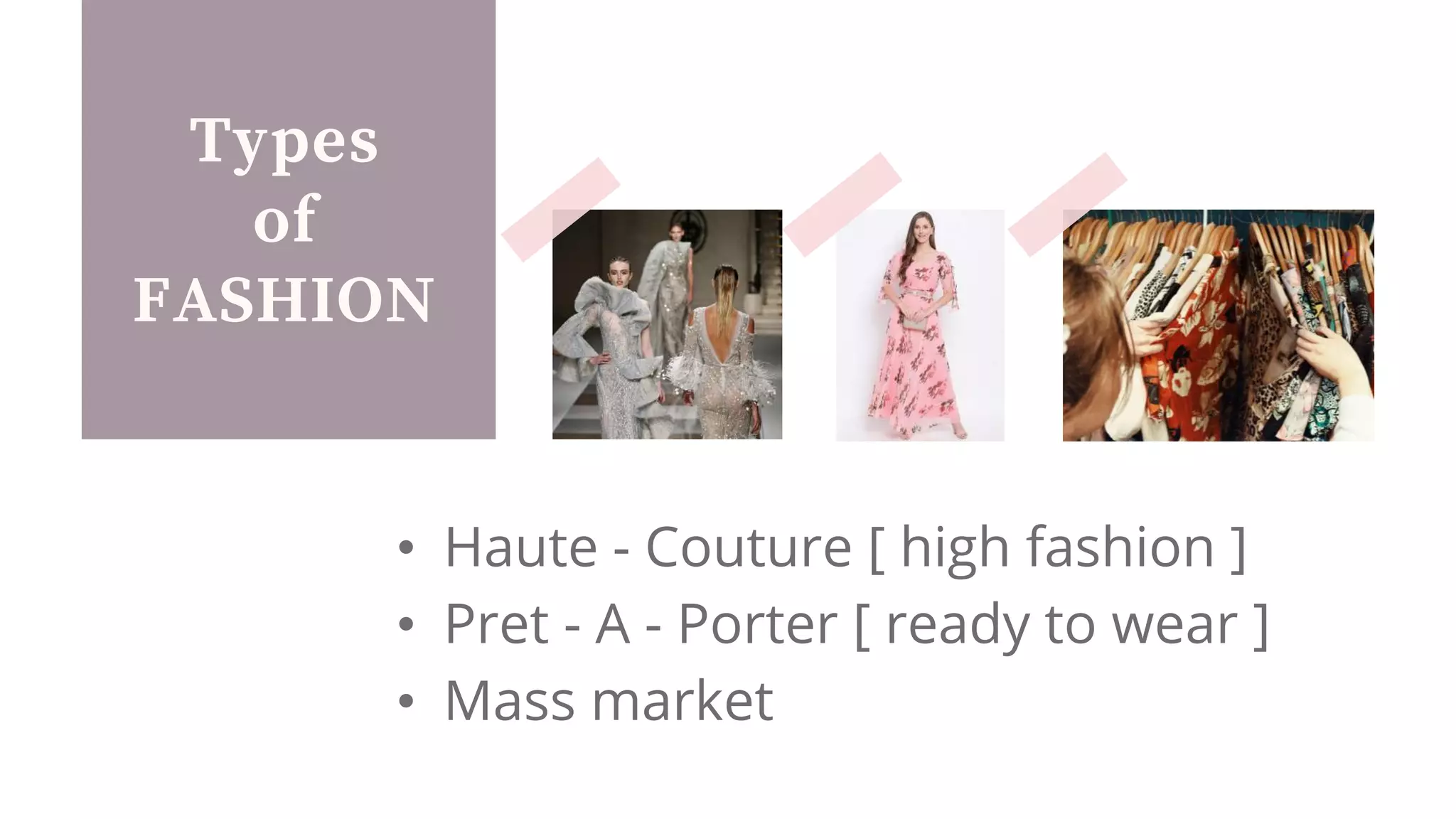 INTRODUCTION TO FASHION | PPTX