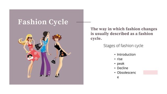 INTRODUCTION TO FASHION | PPTX | Fashion Trends | Style & Fashion