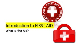 INTRODUCTION TO BASIC FIRST AID AND LIFE SUPPORT | PPTX | First Aid ...
