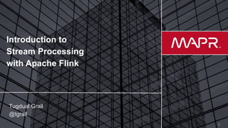 Introduction to Streaming with Apache Flink | PPT