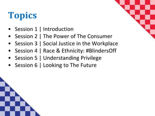 Intro for Social Justice Leadership Series | PPTX