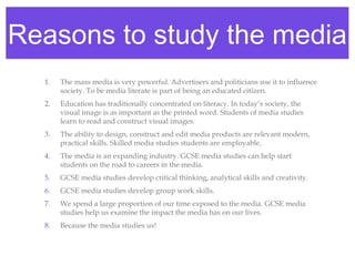 Intro gcse media | PPT