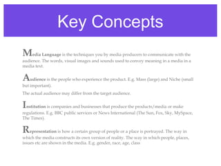Intro gcse media | PPT