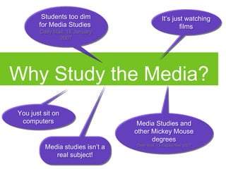 Intro gcse media | PPT