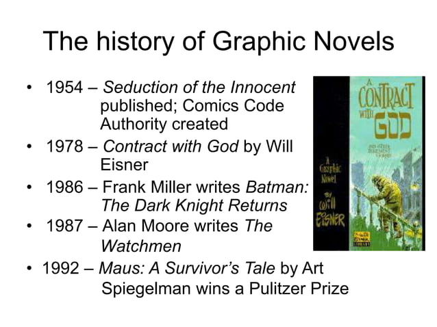 Introduction to graphic novels | PPTX