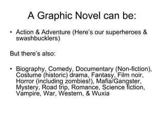 Introduction to graphic novels | PPTX