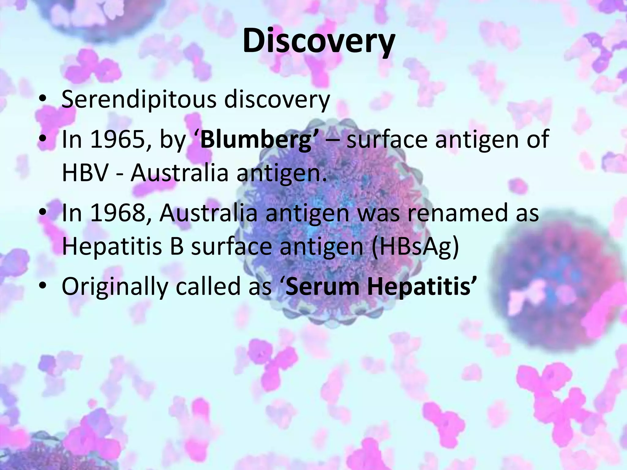 Hepatitis B virus - HBV - Introduction | PPT