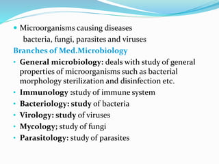 Intro & his of microbiology | PPT