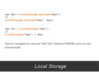Introduccion a HTML5 | PPT