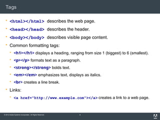 introduction to_HTML_CSS_presentationpreso.ppt
