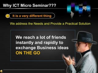 Intro Ict Micro Seminar Erik Voice | PPTX | Internet | Computing