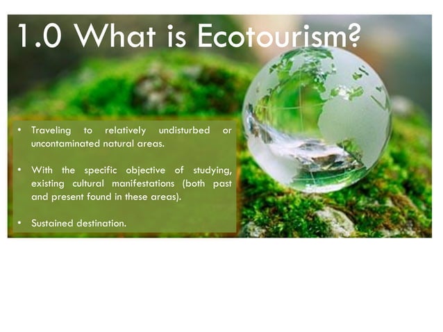 Intro in Eco Tourism | PPT