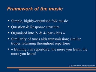 Introduction to Irish Traditional Music with Tradschool | ODP