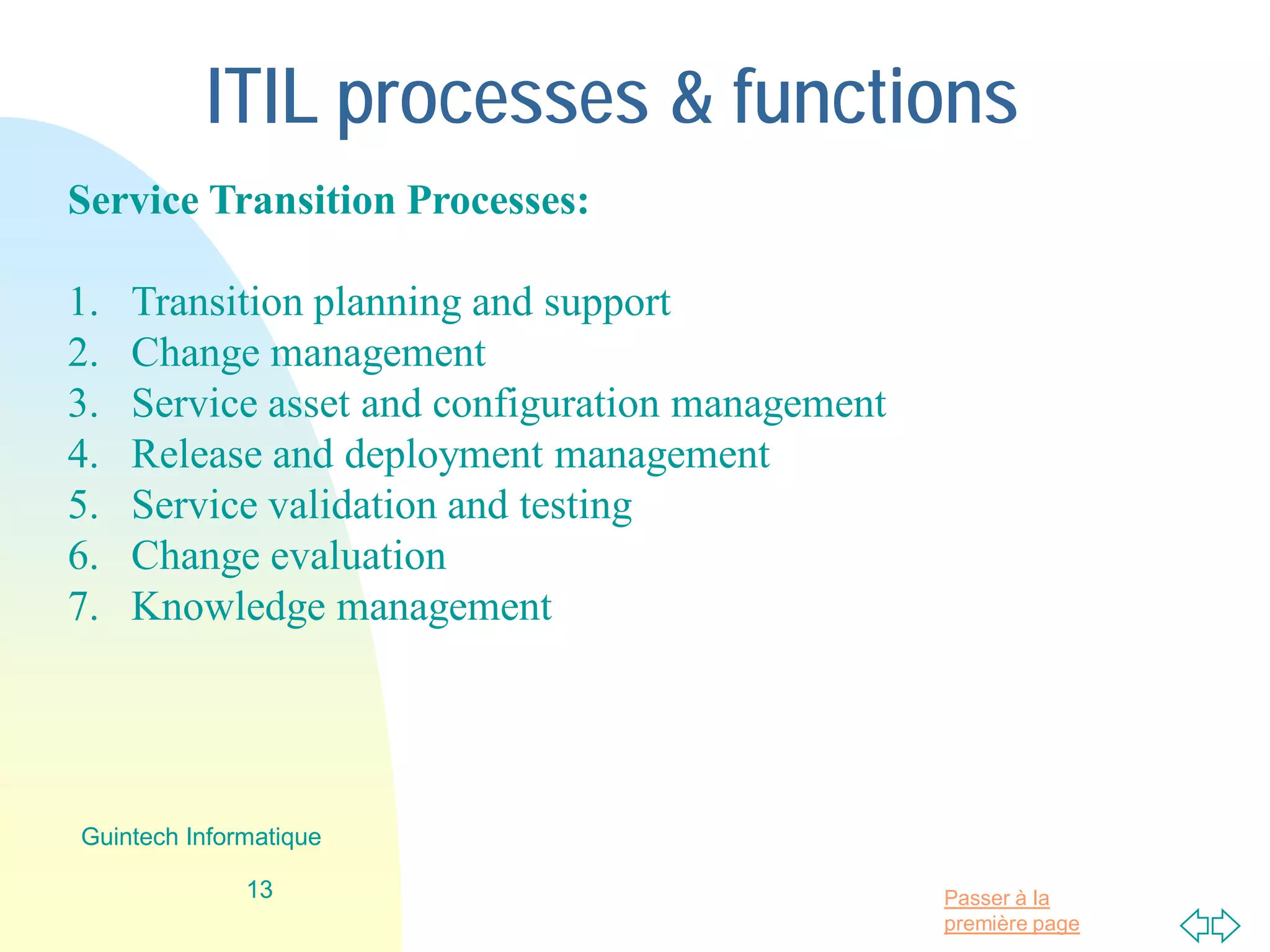 Introduction to ITIL | PPT