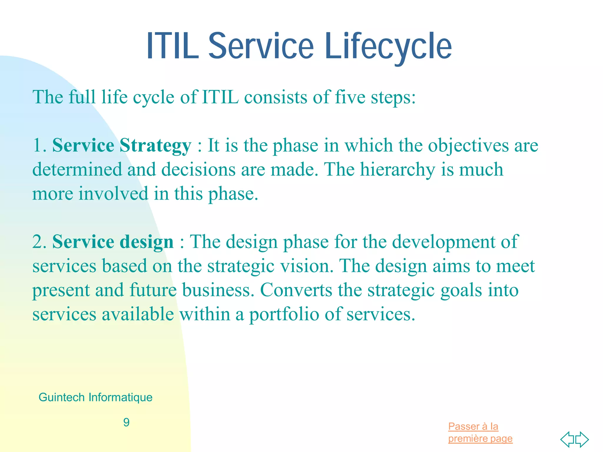 Introduction to ITIL | PPT