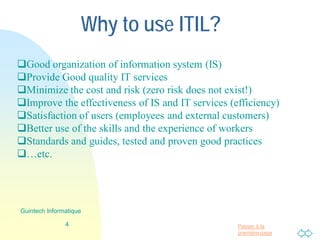 Introduction to ITIL | PDF