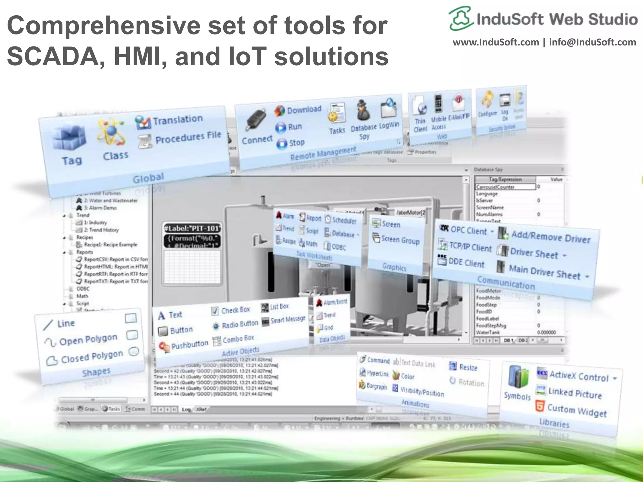 Introduction to InduSoft Web Studio 8.1 + SP5 | PPTX