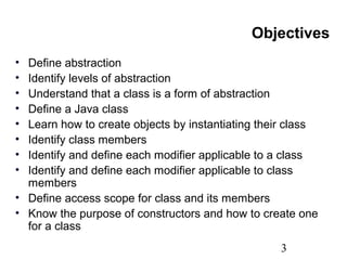 encapsulation and abstraction | PPT
