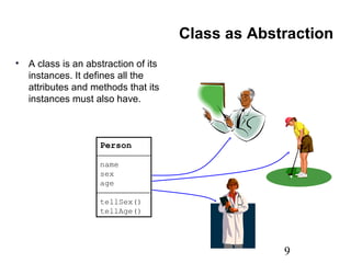 encapsulation and abstraction | PPT