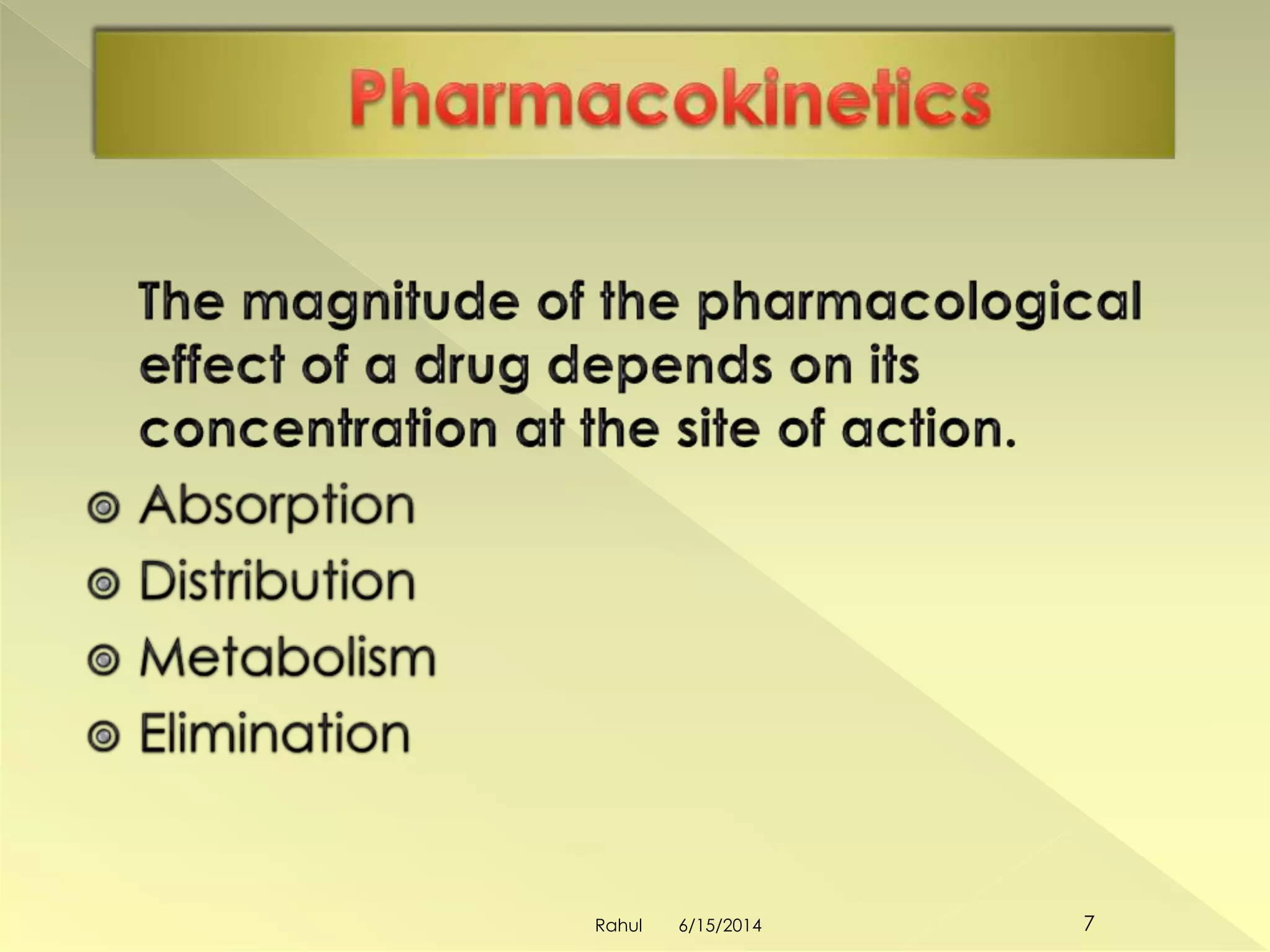 Introduction to pharmacology and sources of drugs:Dr Rahul Kunkulol's Power point preparations ...