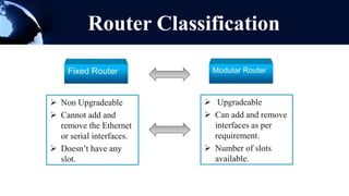 Introduction to router | PPTX