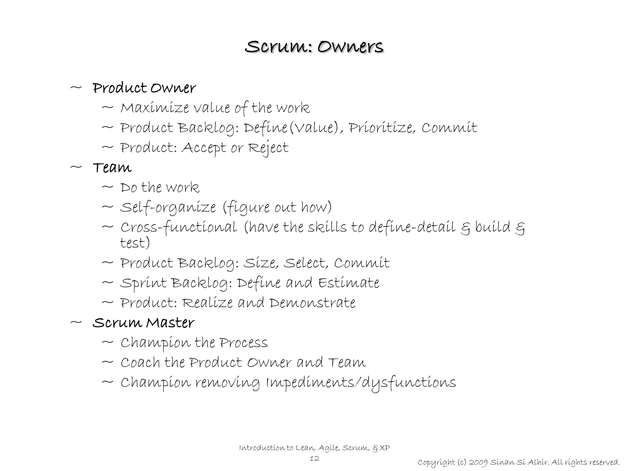 Introduction to Lean, Agile, Scrum, & XP | PDF