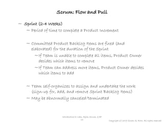 Introduction to Lean, Agile, Scrum, & XP | PDF