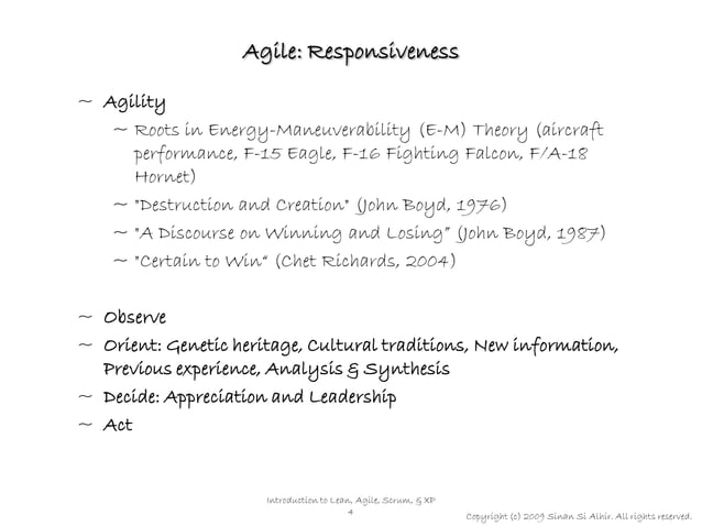 Introduction to Lean, Agile, Scrum, & XP | PDF