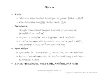 Introduction to Lean, Agile, Scrum, & XP | PDF