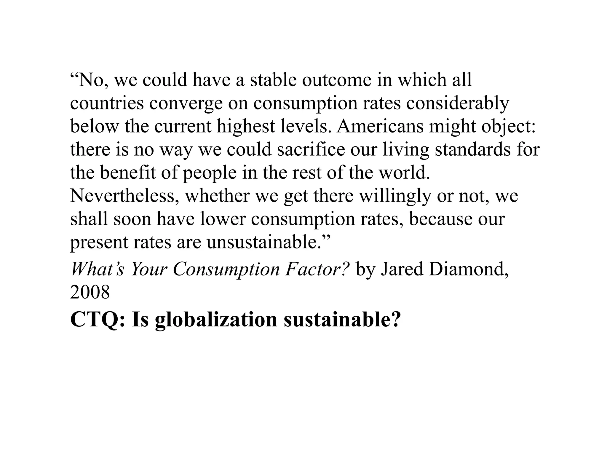 Globalization Unit - Lecture 1 | PPT