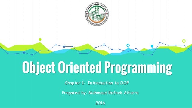 Object Oriented Programming In Java Lecture 1