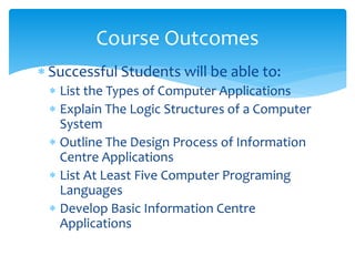 Intro lecture infs429 | PPTX
