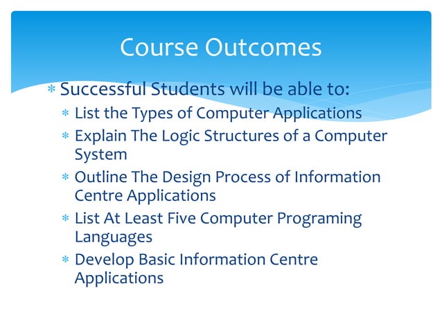Intro lecture infs429 | PPTX | Programming Languages | Computing