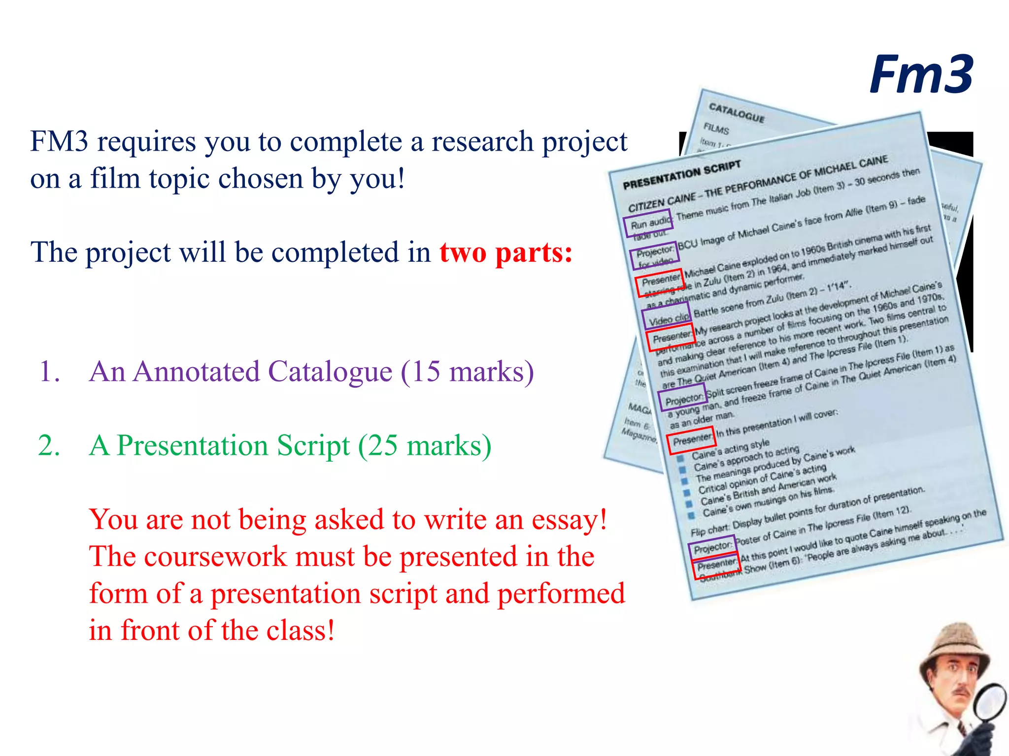 Intro lesson & Punch Drunk Love Research Task | PPTX